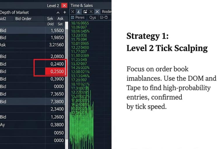 5 Proven Tick Chart Scalping Strategies for 2025
