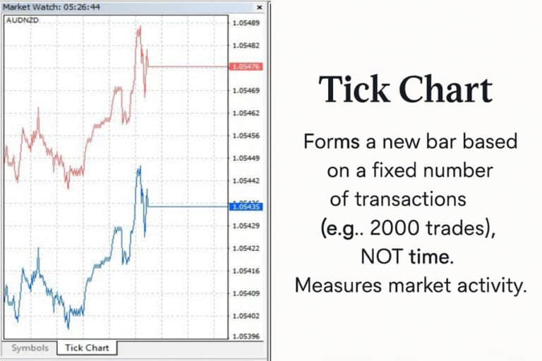 Tick Chart vs Candlestick: 5 Key Differences for Traders